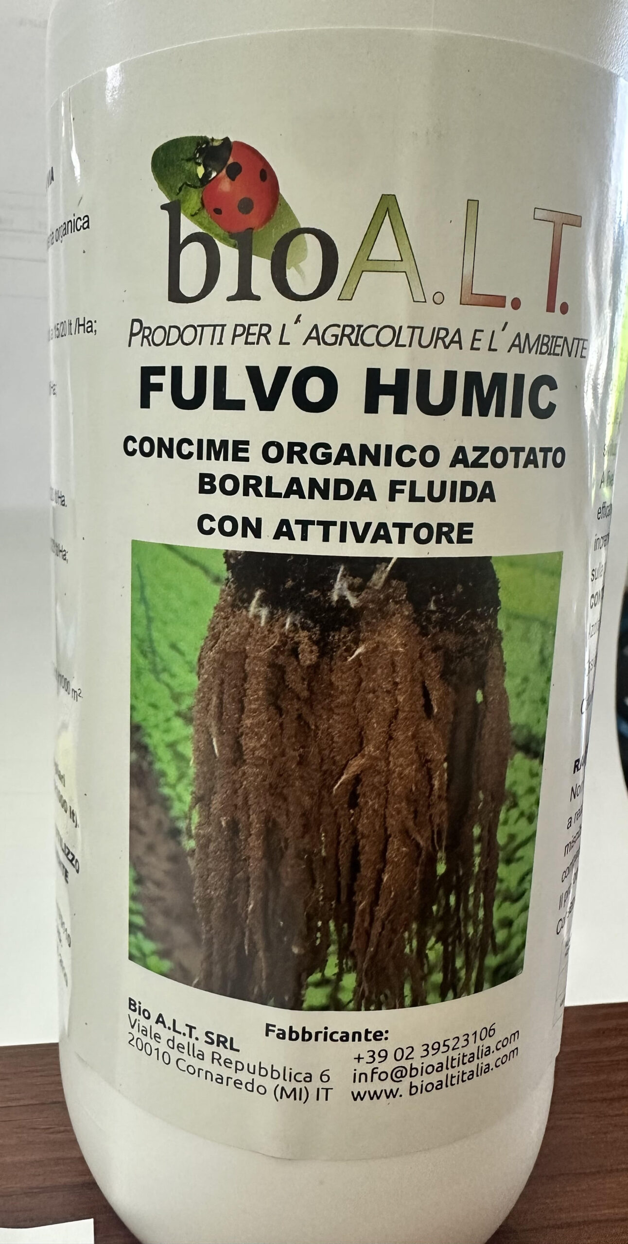 Fulvo Humic - Concime organico azotato estratti fulvici - FarmItaly